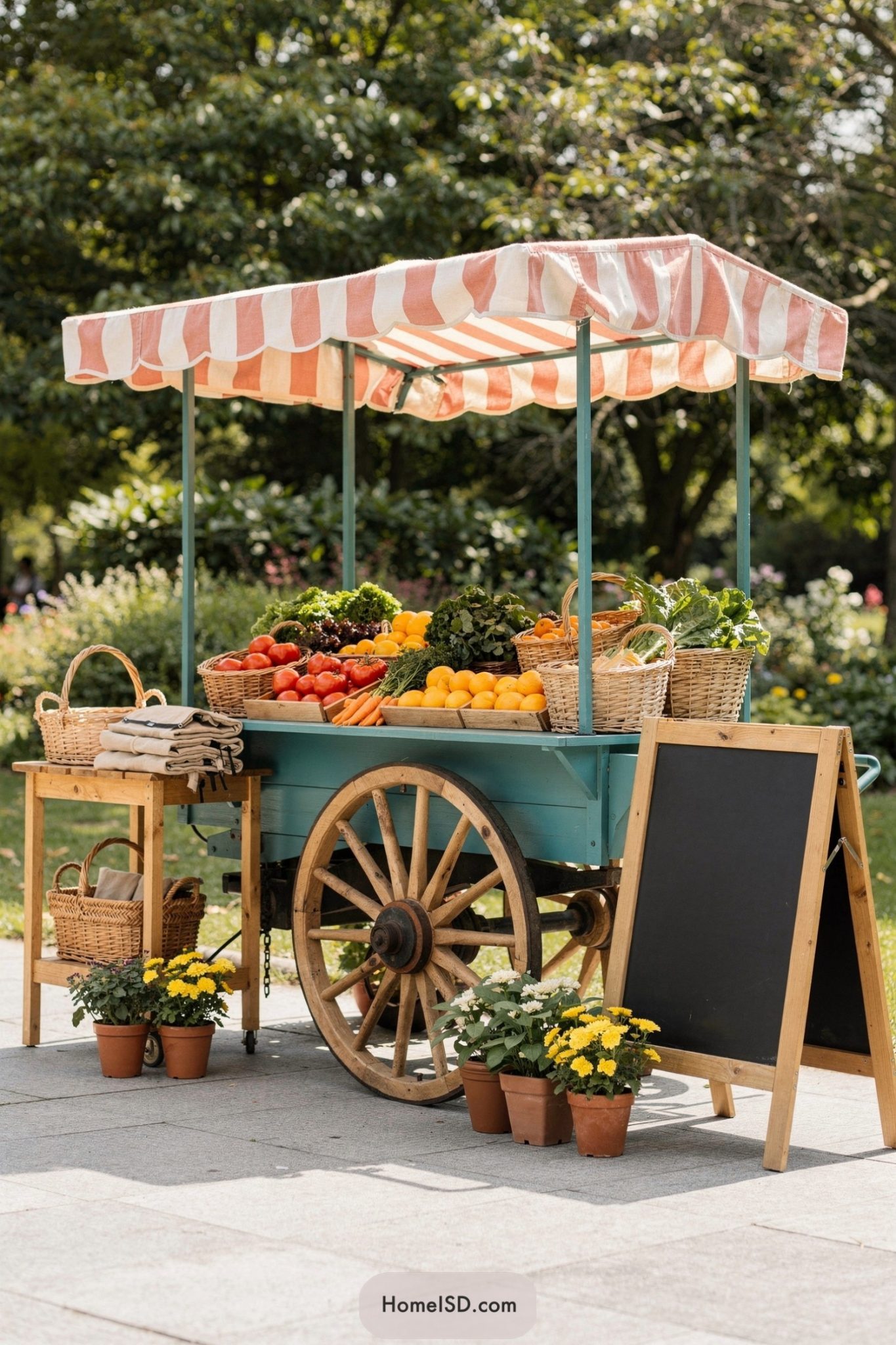 12 Creative Mobile Farm Stand Designs