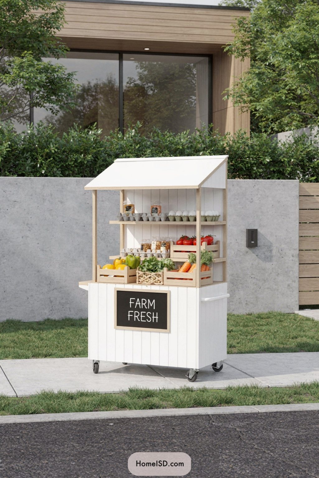 12 Creative Mobile Farm Stand Designs