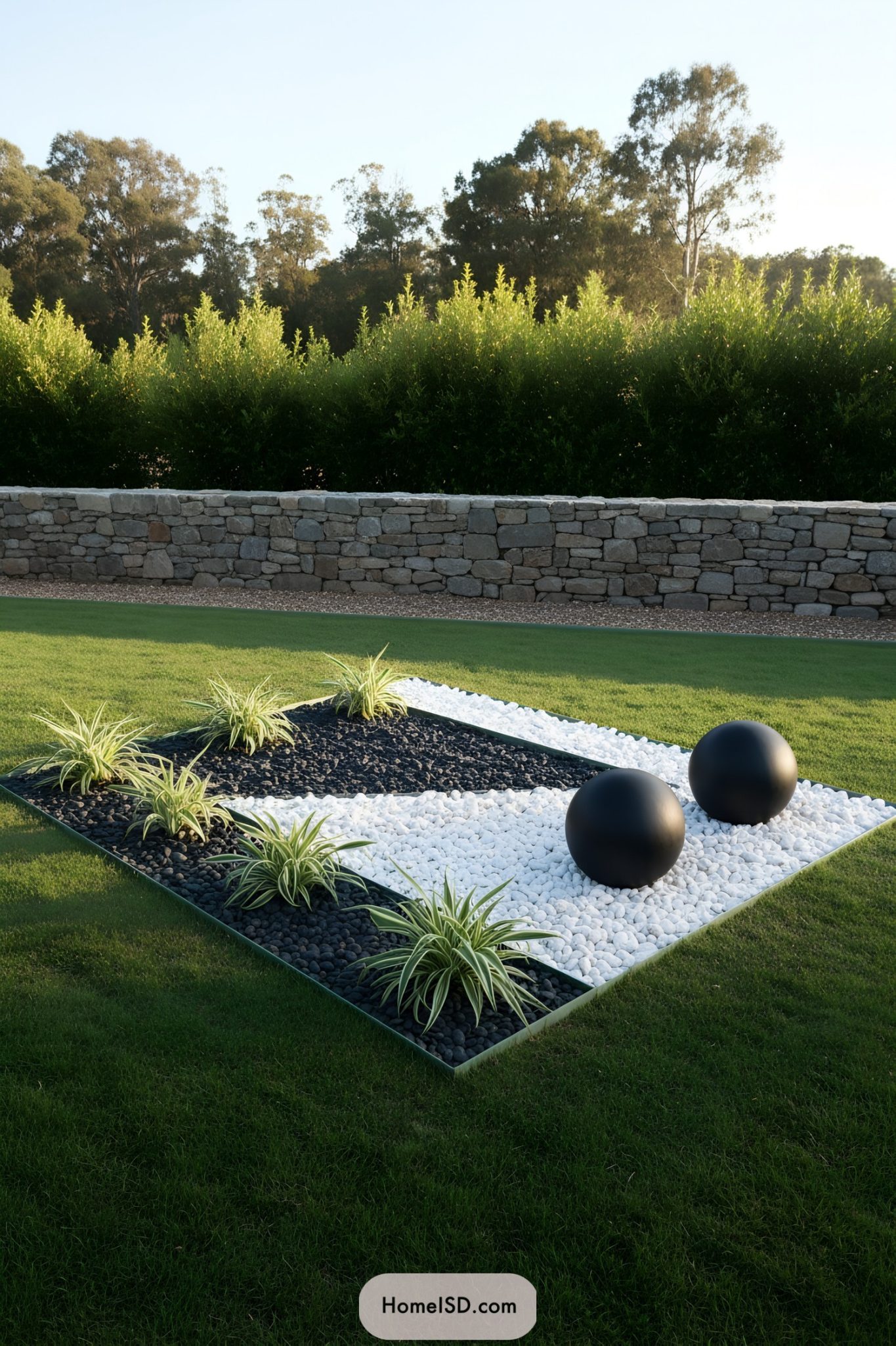 25 Beautiful White Pebble Gardens for Peaceful Outdoors